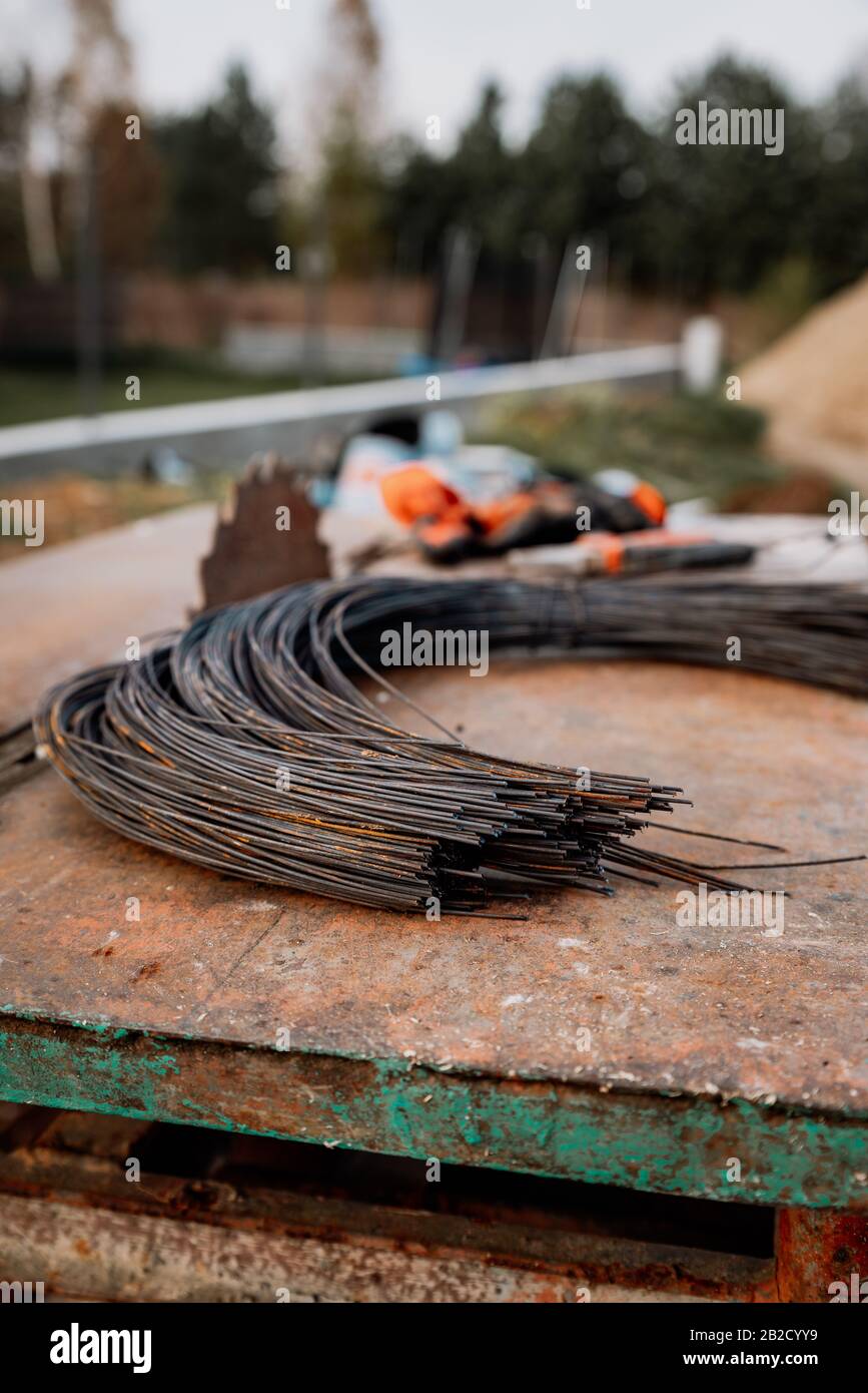 Rebar reinforced concrete steel bar bars hi-res stock photography and ...