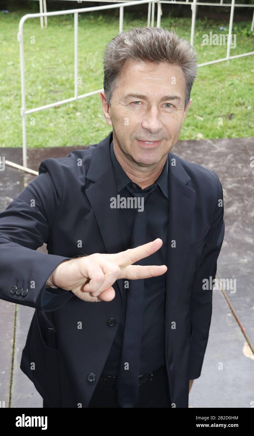 Singer, musician Valery Syutkin,Певец, музыкант Валерий Сюткин Stock ...