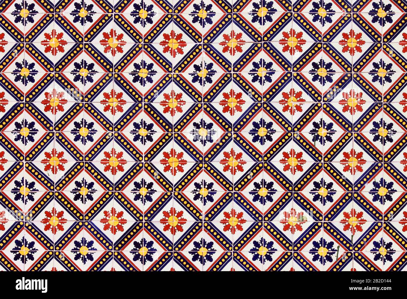 Mexican ornamental talavera ceramic pavement Stock Photo - Alamy