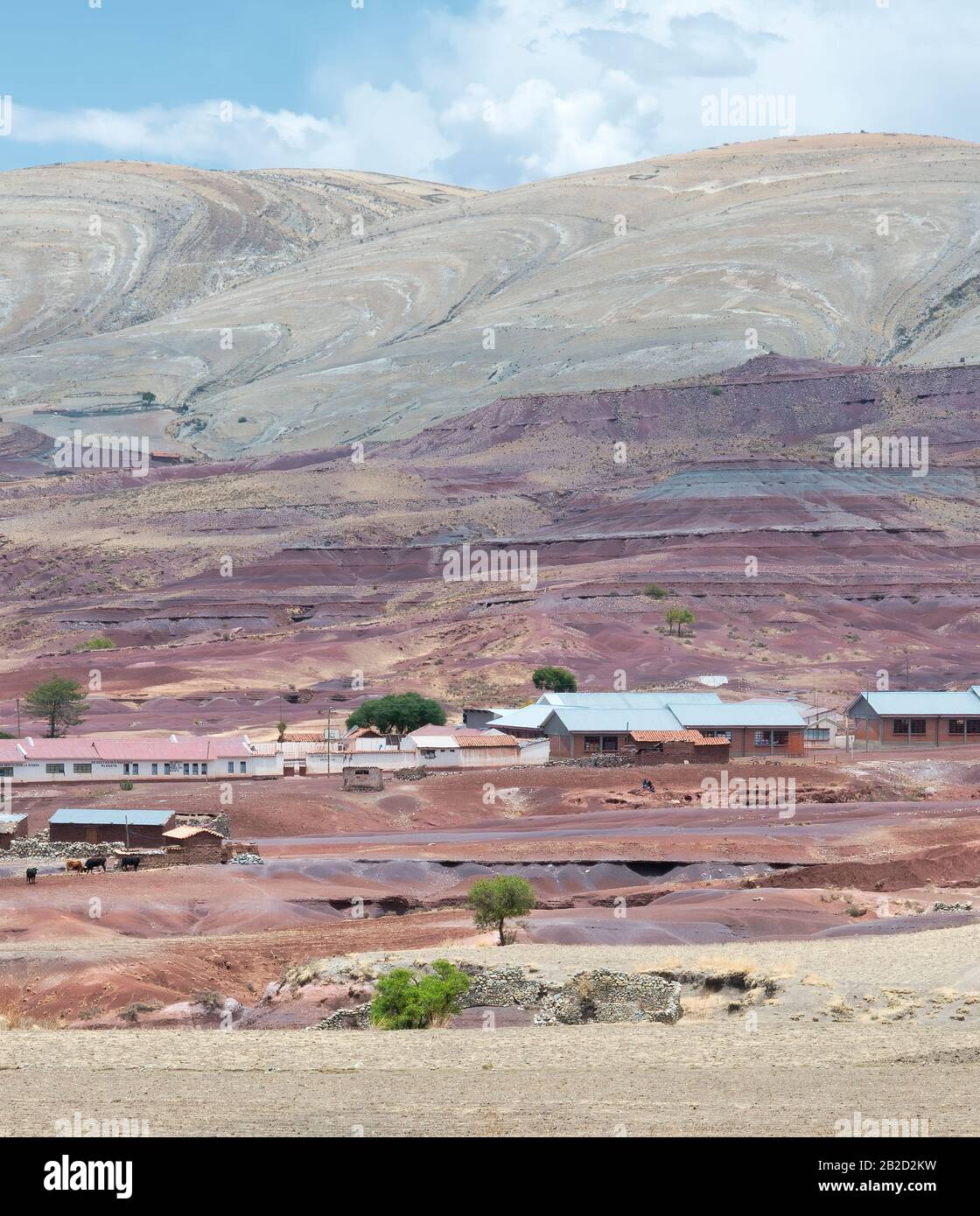 Colorful Mountainous Landscape At The Crater Of Maragua`S Dormant ...