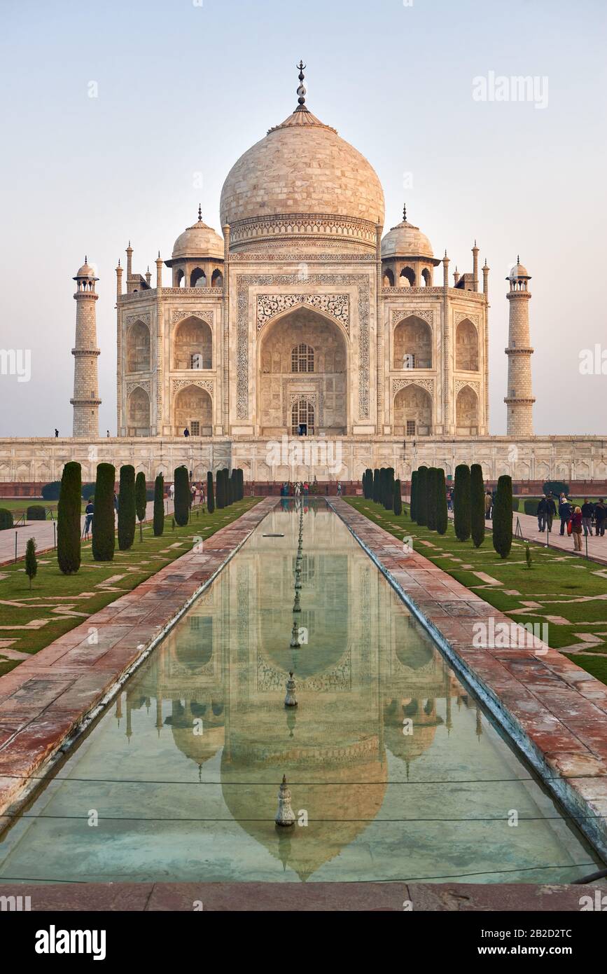 Taj Mahal in morning light, Agra, Uttar Pradesh, India Stock Photo - Alamy