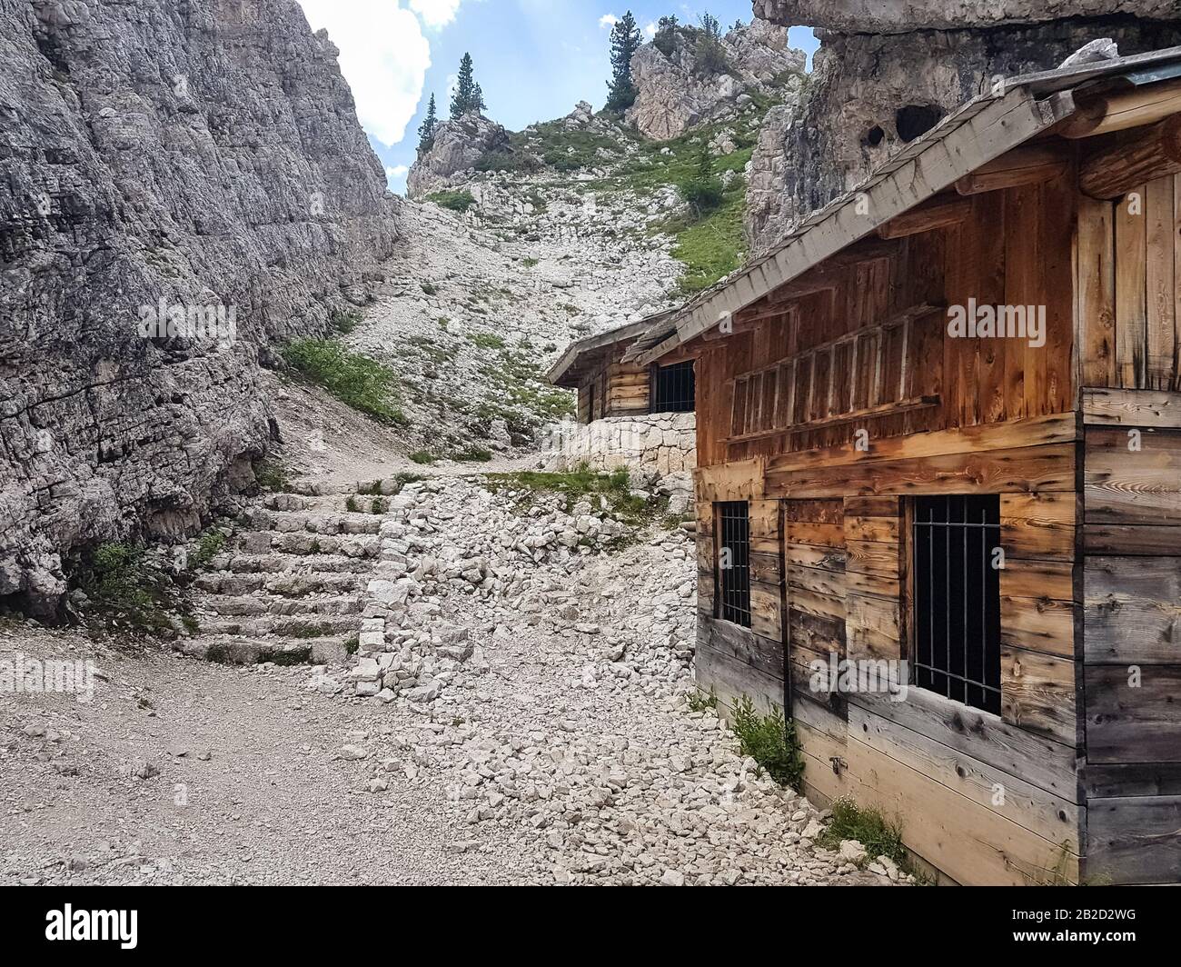 Wooden barrack hi-res stock photography and images - Alamy