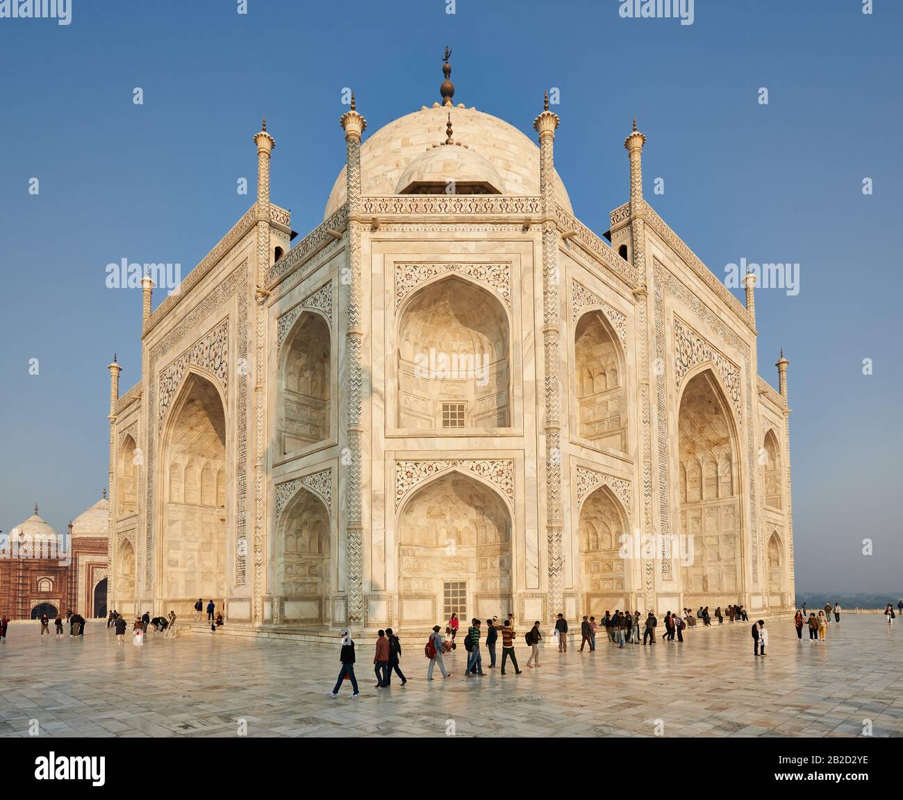 Taj Mahal in morning light, Agra, Uttar Pradesh, India Stock Photo - Alamy