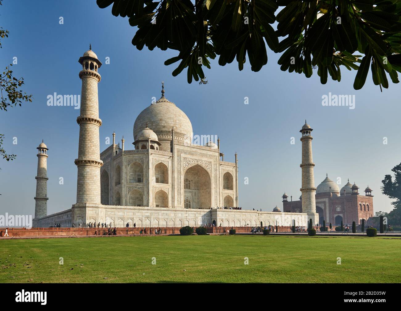 Taj Mahal in morning light, Agra, Uttar Pradesh, India Stock Photo - Alamy