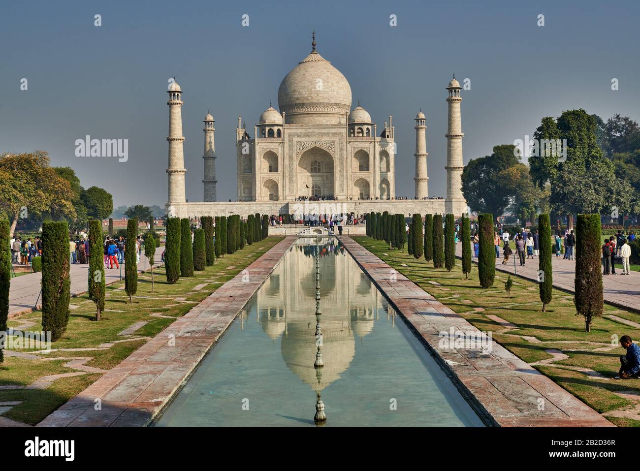 Taj Mahal in morning light, Agra, Uttar Pradesh, India Stock Photo - Alamy