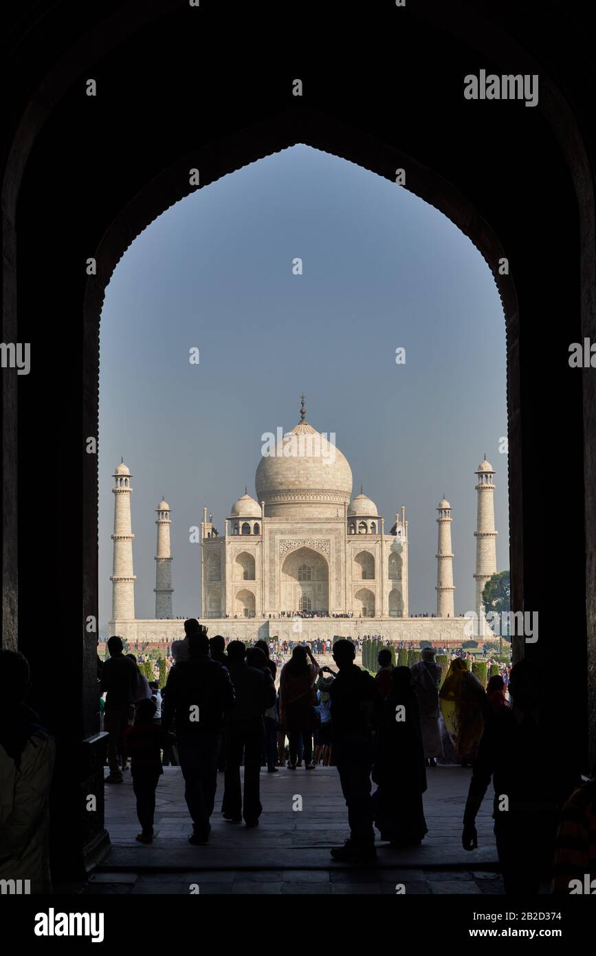 Taj mahal india great gate hi-res stock photography and images - Alamy