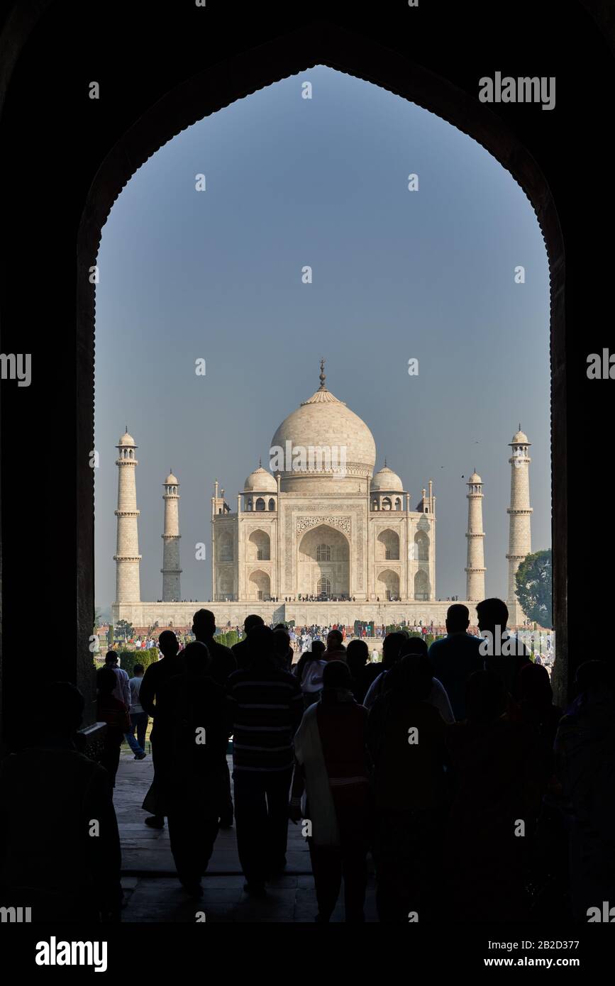 Taj mahal india great gate hi-res stock photography and images - Alamy