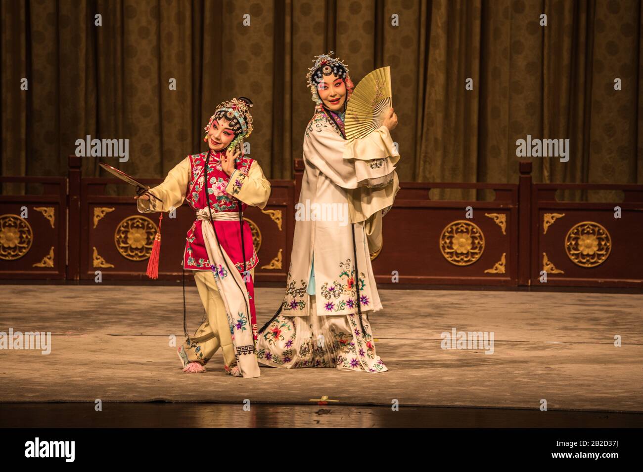 BEIJING, СHINA - JUNE 01, 2019: Traditional Chinese Opera at Beijing ...