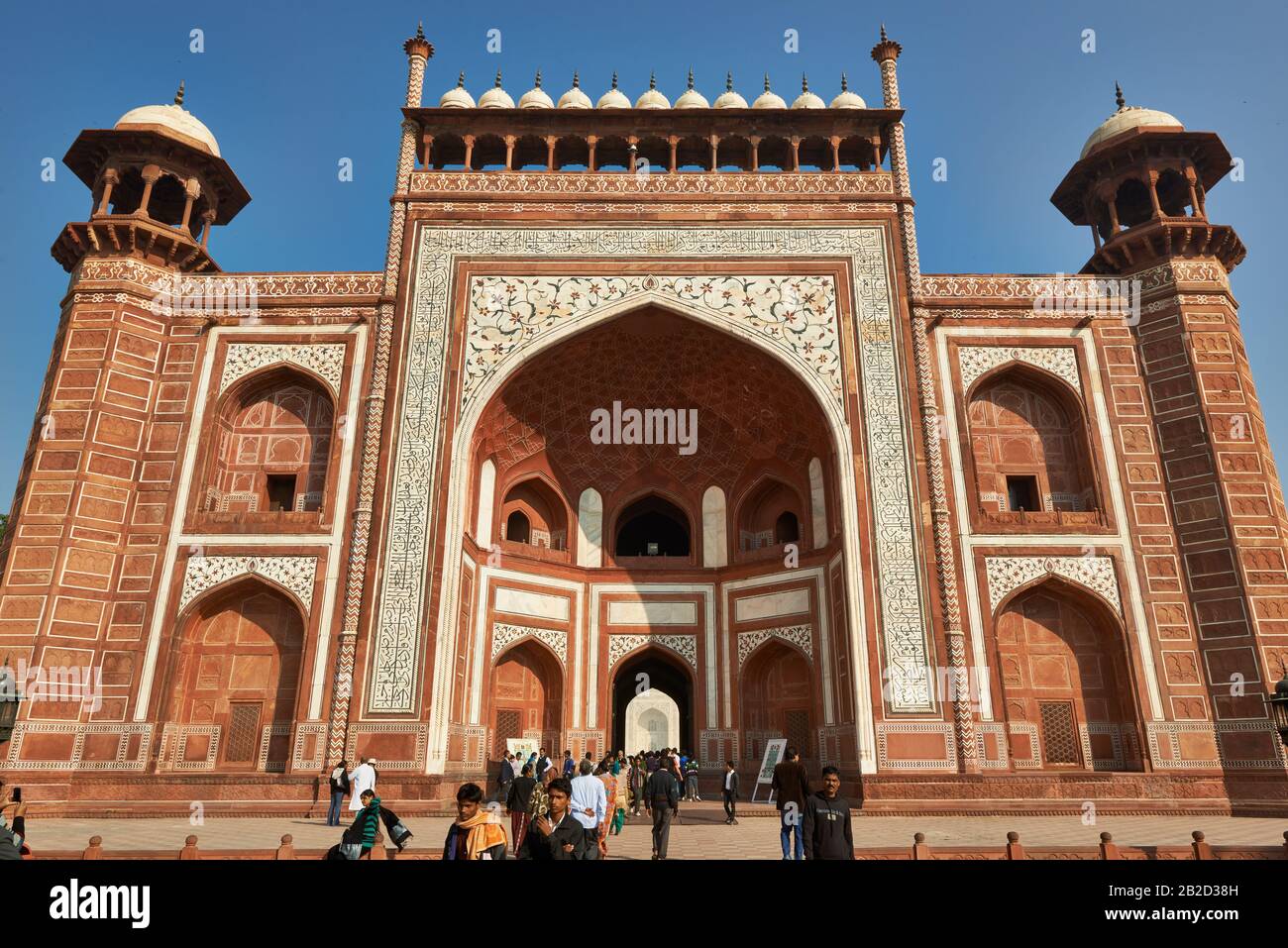 Taj mahal india great gate hi-res stock photography and images - Alamy