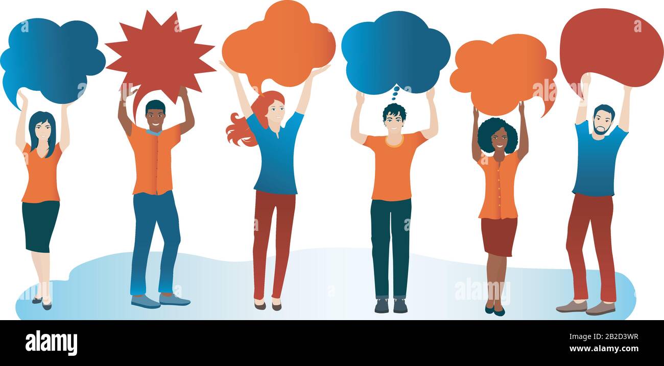 Many people passing Stock Vector Images - Alamy