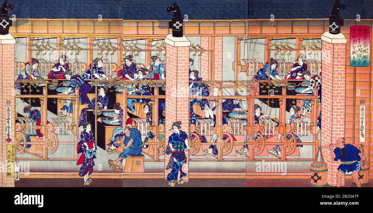 Reeling Silk High Resolution Stock Photography and Images - Alamy