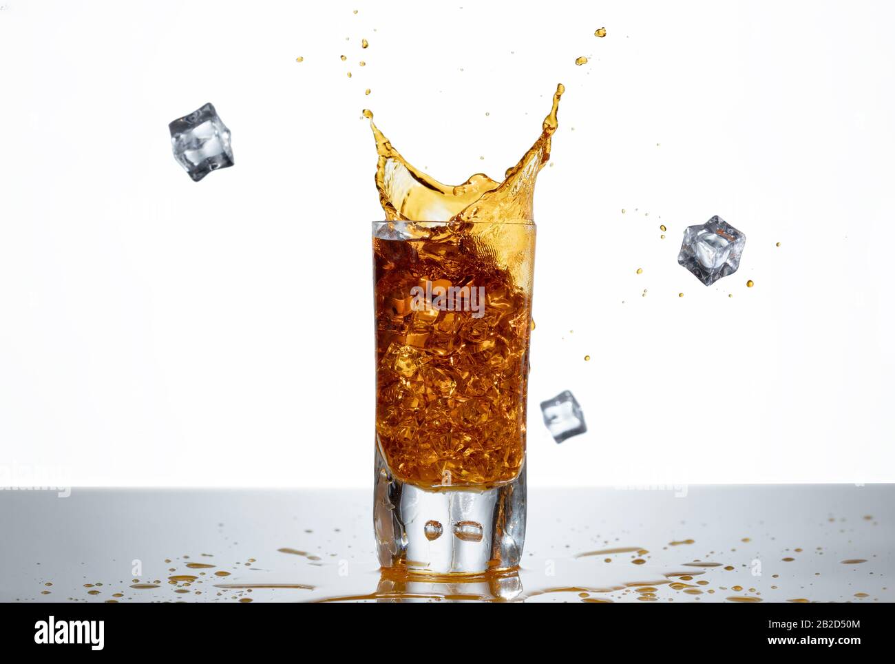 Iced tea splash hi-res stock photography and images - Alamy
