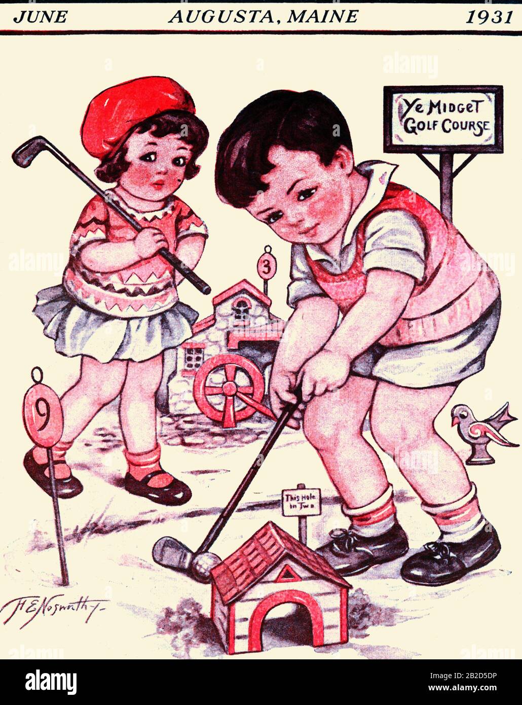 Midget golf hi-res stock photography and images - Alamy