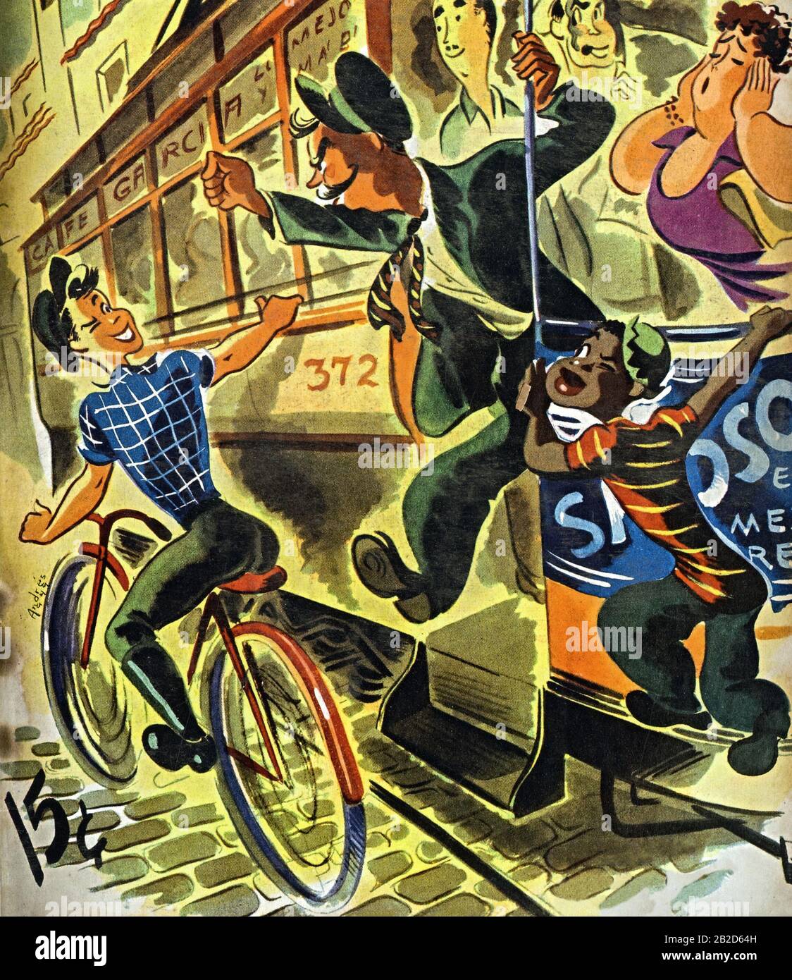 Streetcar conductor hi-res stock photography and images - Alamy