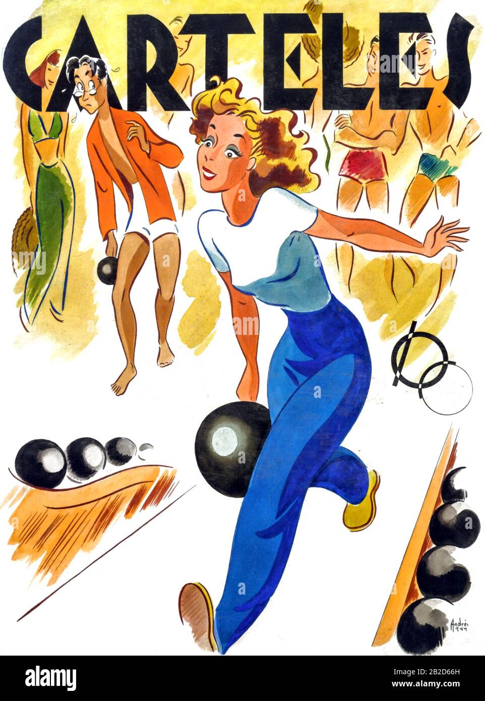 She can do it hi-res stock photography and images - Alamy