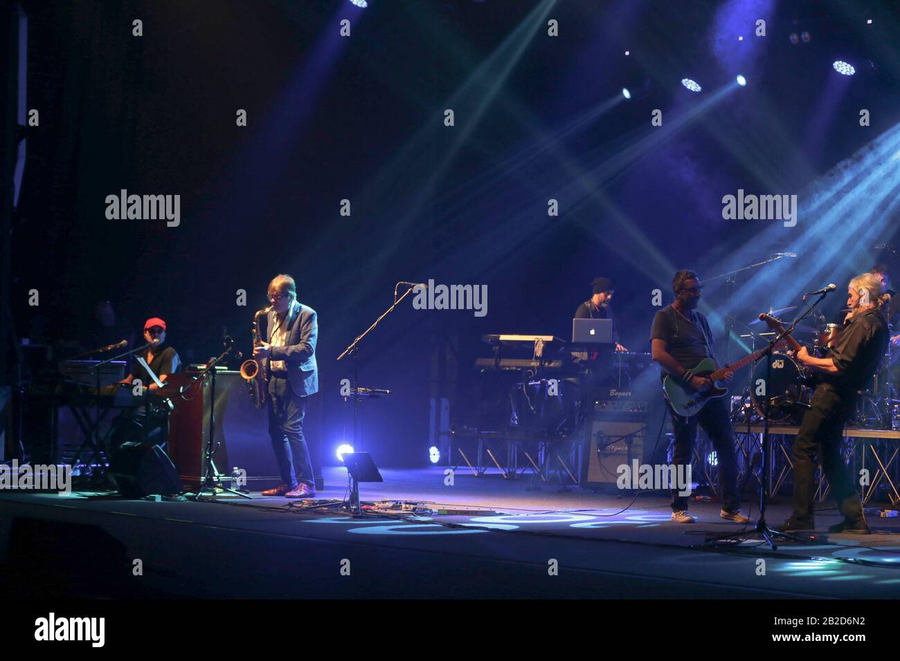 Rome, Italy. 01st Mar, 2020. DSL Dire Straits Legacy perform on stage ...