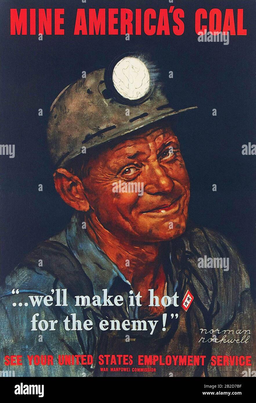 Mine America's Coal Stock Photo - Alamy