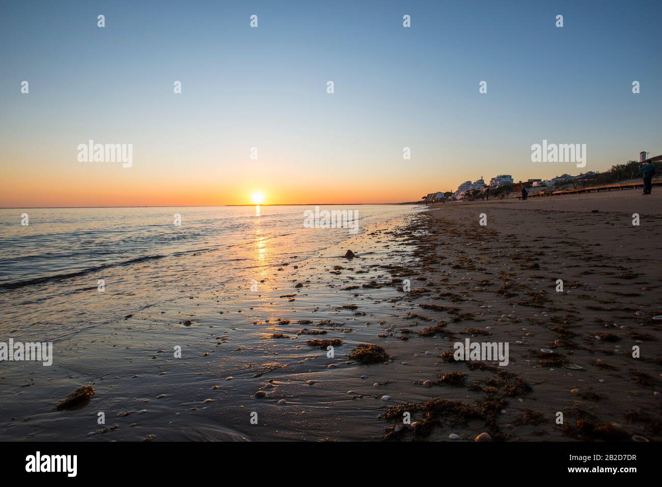 El portil beach during sunset hi-res stock photography and images - Alamy