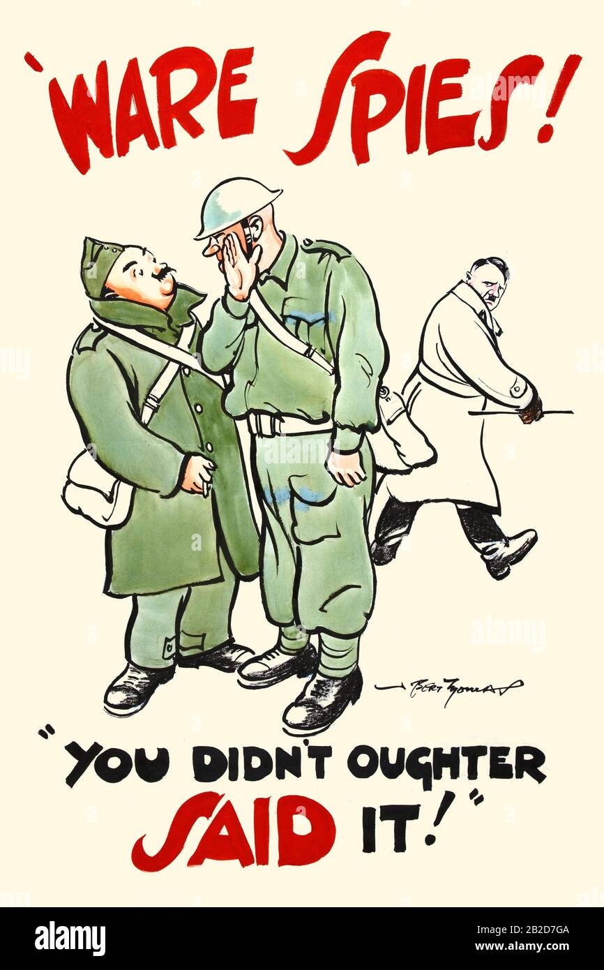 Beware of spies hi-res stock photography and images - Alamy