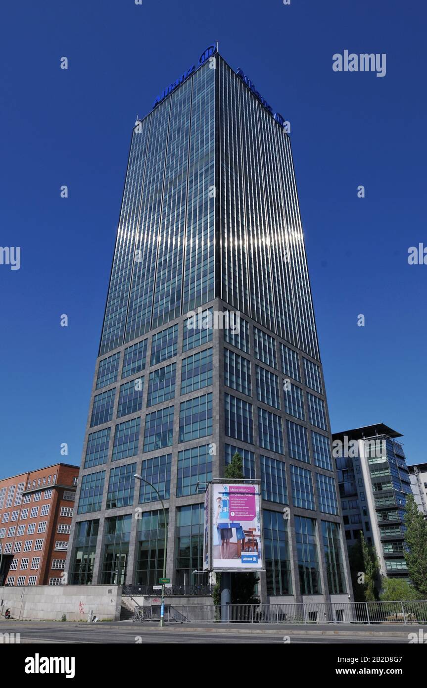 Allianz Versicherung, Treptowers, Treptow, Berlin, Deutschland Stock ...