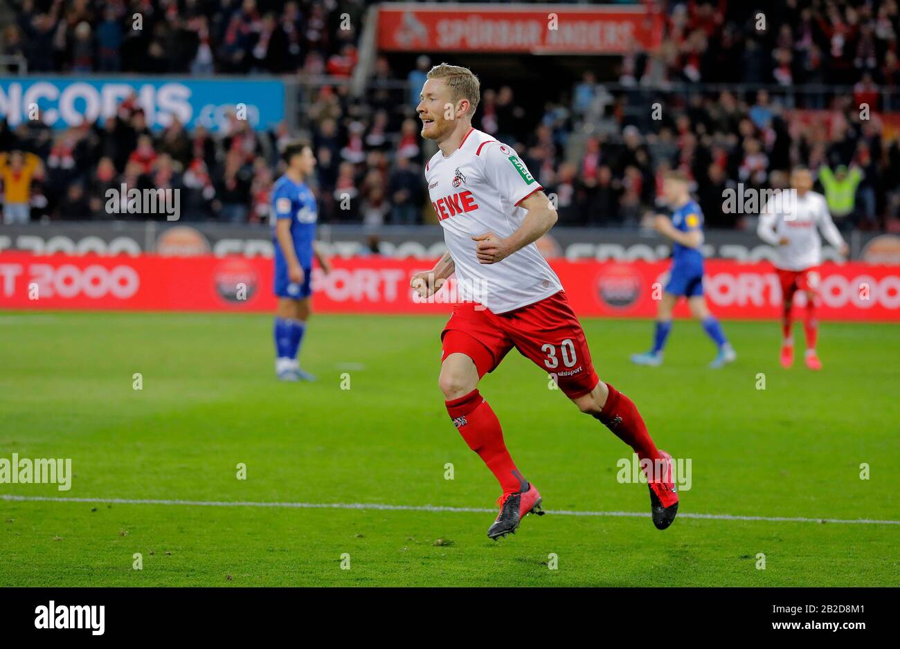 Kšln, Germany, RheinEnergieStadion, 29th Feb 2020: Florian Kainz of ...