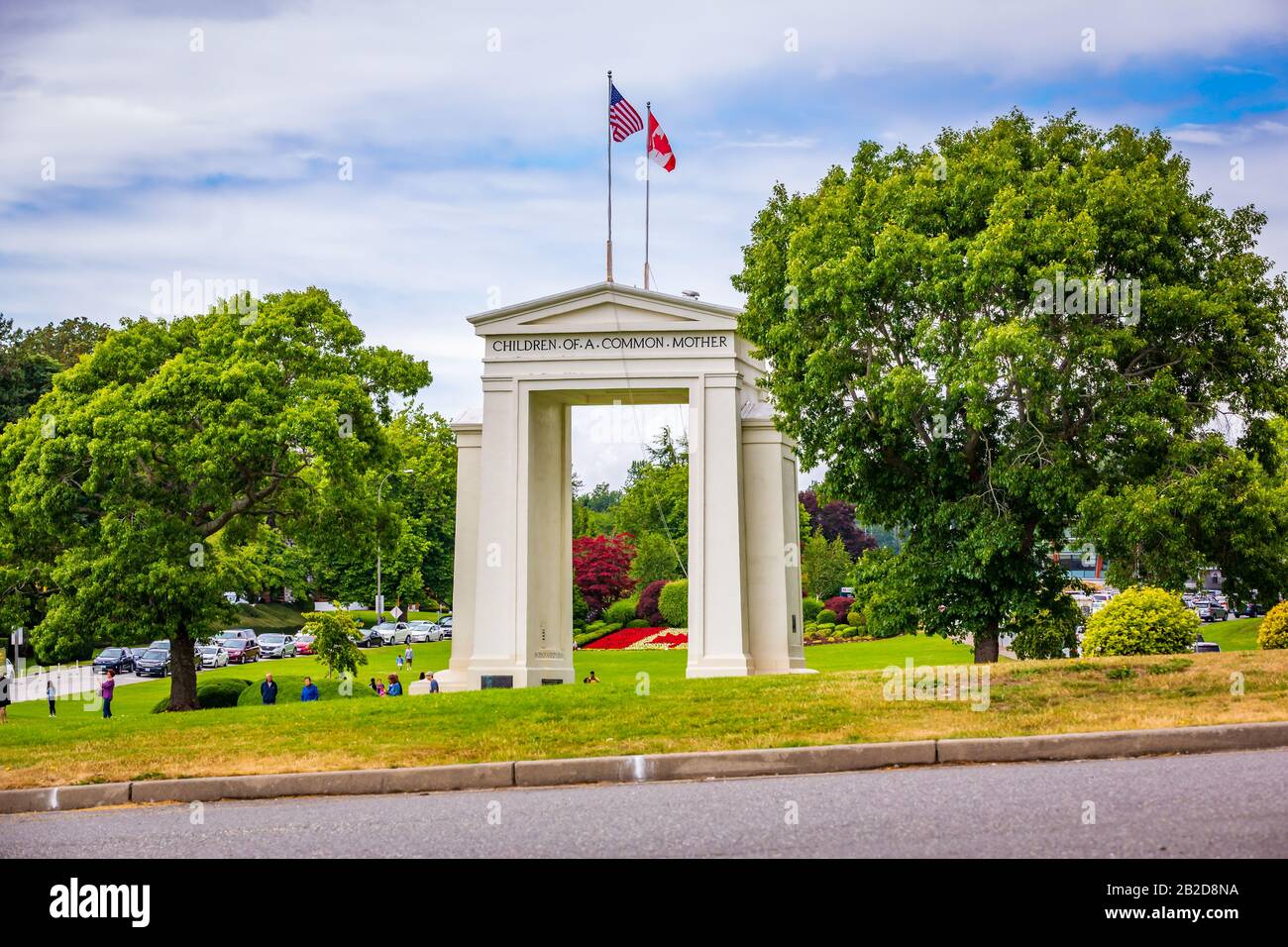 Canada united states border hi-res stock photography and images - Alamy