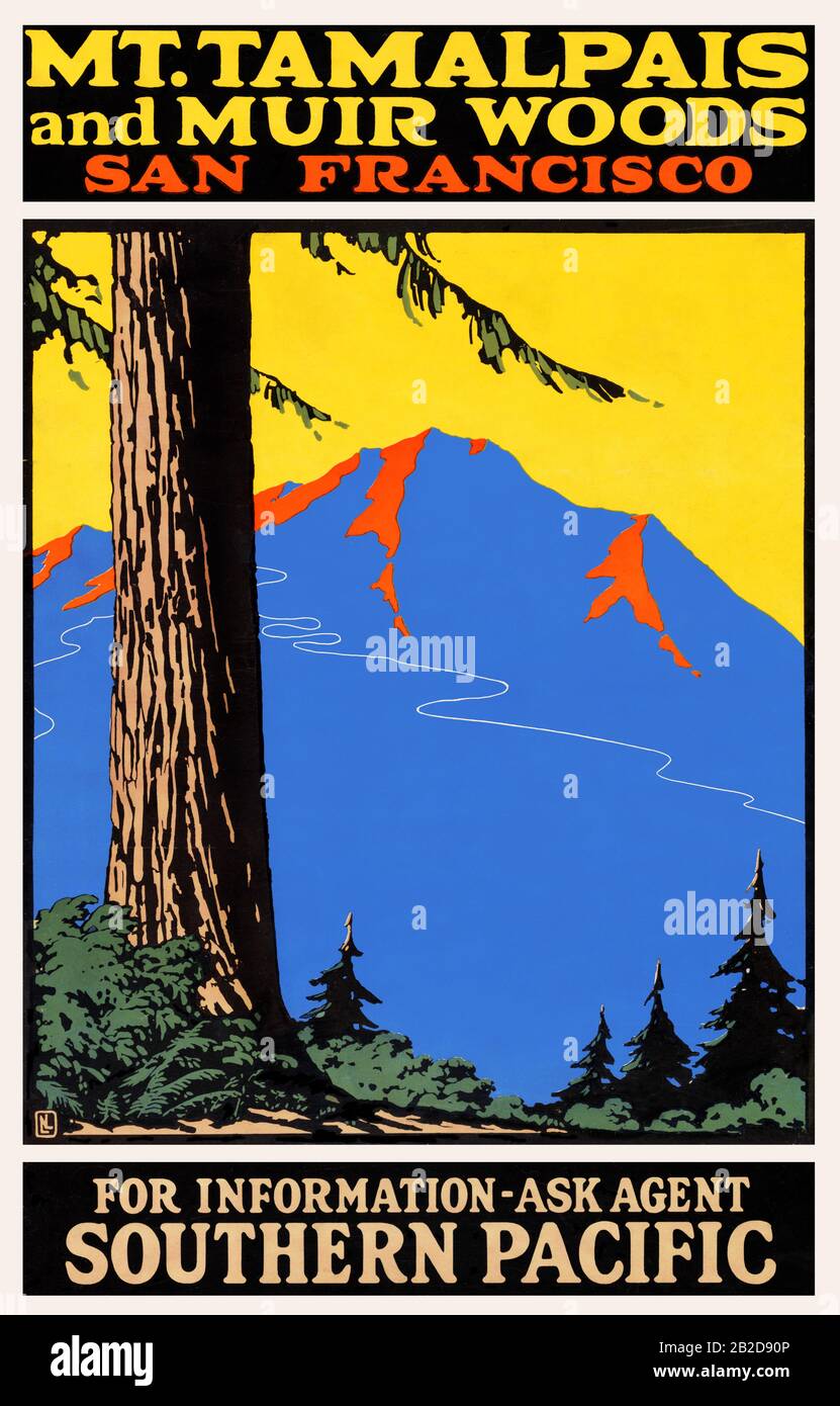 Mt. Tamalpais and Muir Woods, San Francisco Stock Photo - Alamy