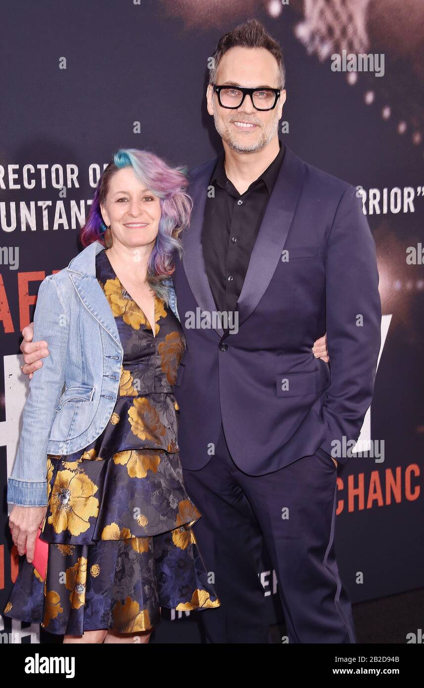 LOS ANGELES, CA - MARCH 01: Todd Stashwick and Charity Stashwick attend ...