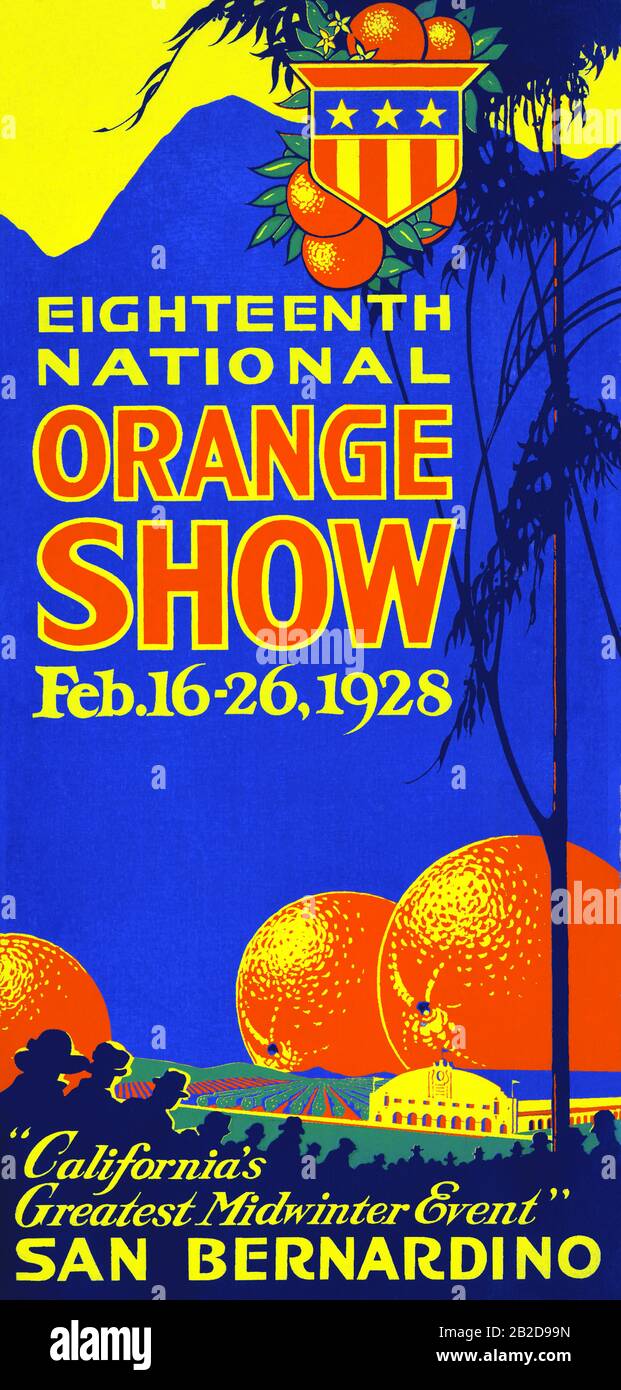 Eighteenth National Orange Show Stock Photo - Alamy