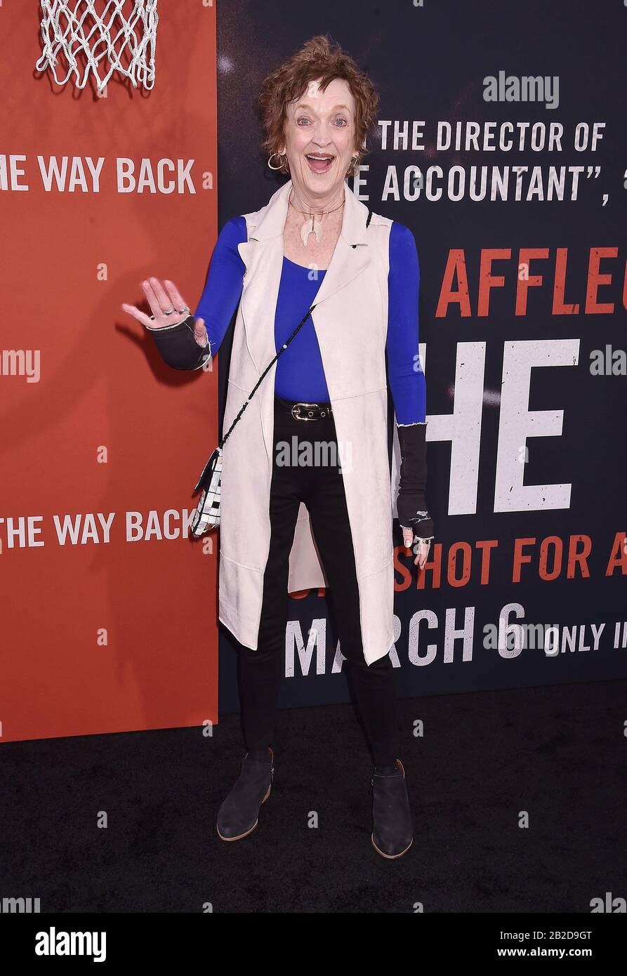 LOS ANGELES, CA - MARCH 01: Nancy Linehan Charles attends the premiere ...