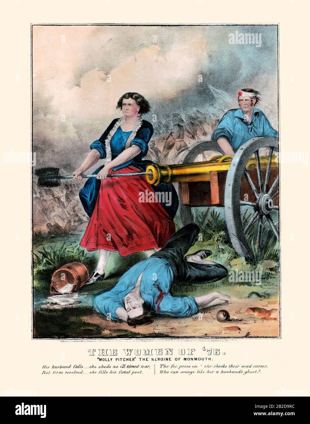 Molly pitcher hi-res stock photography and images - Alamy