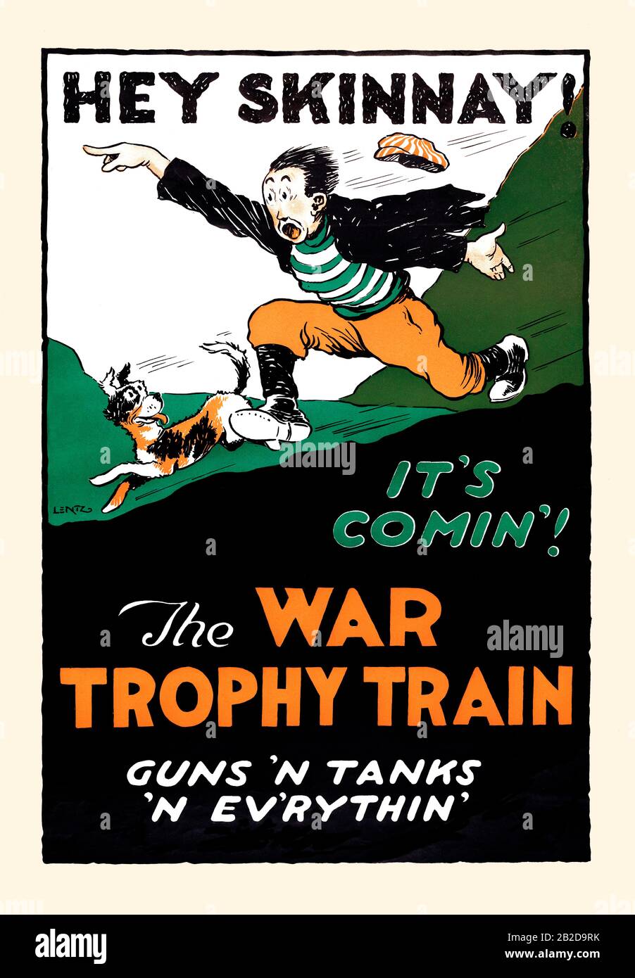 The War Trophy Train Stock Photo - Alamy