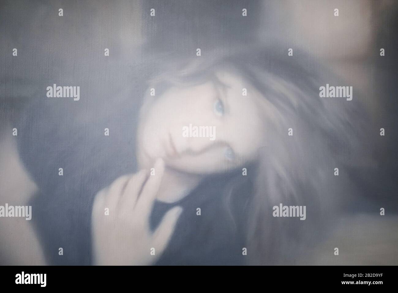 New York, United States. 02nd Mar, 2020. A work of art titled "Brigid ...