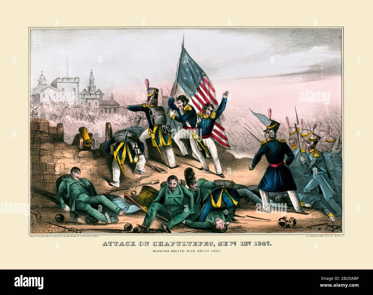 Battle chapultepec hi-res stock photography and images - Alamy