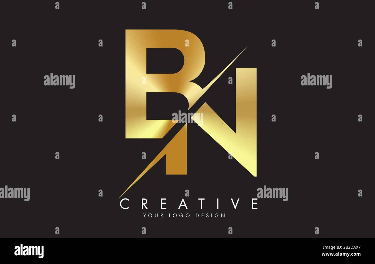 Bn logo design hi-res stock photography and images - Alamy