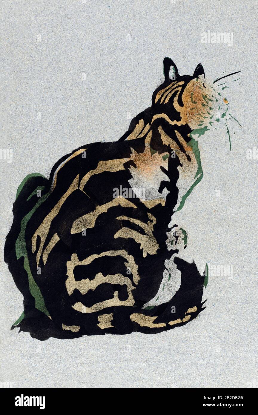 Chat assis hi-res stock photography and images - Alamy