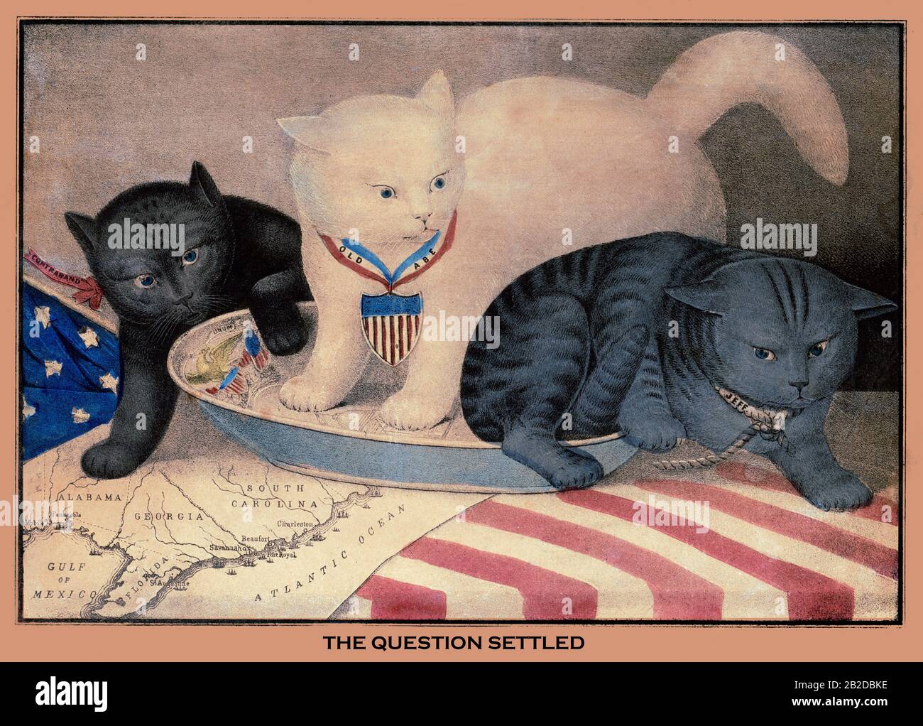 The question settled Stock Photo - Alamy