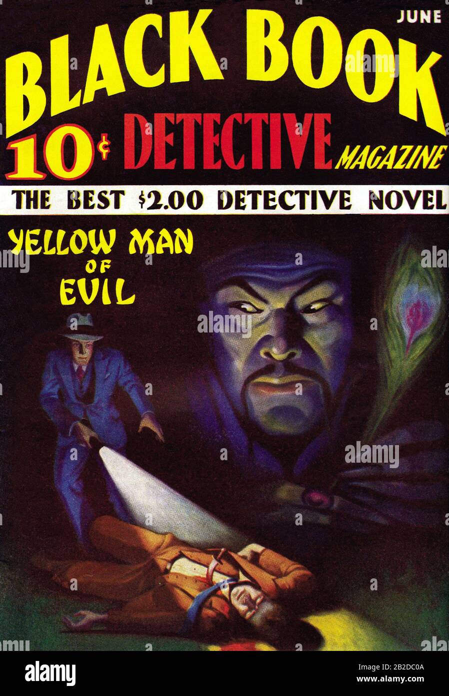 Yellow Man of Evil Stock Photo - Alamy