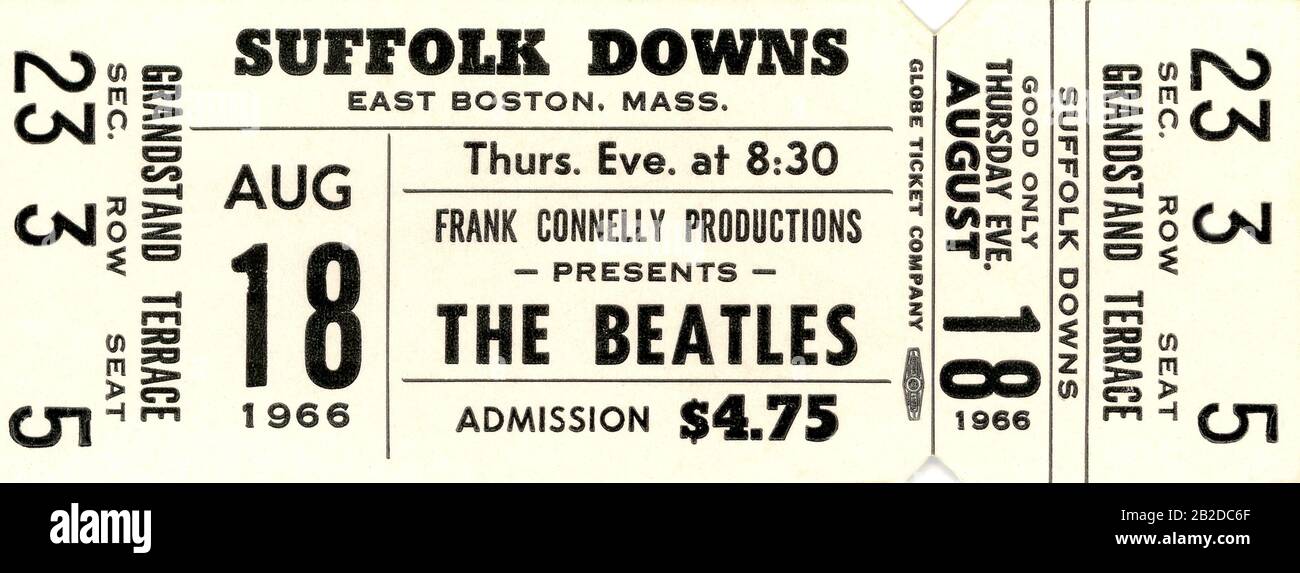 Beatles Concert Tickets