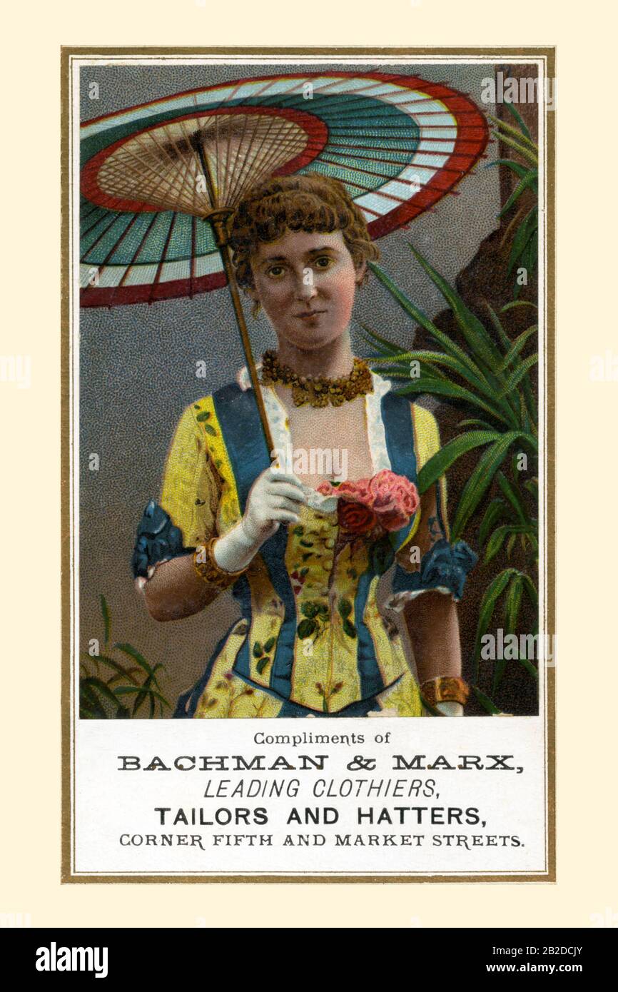 Bachman & Marx - Parasol Lady Stock Photo - Alamy
