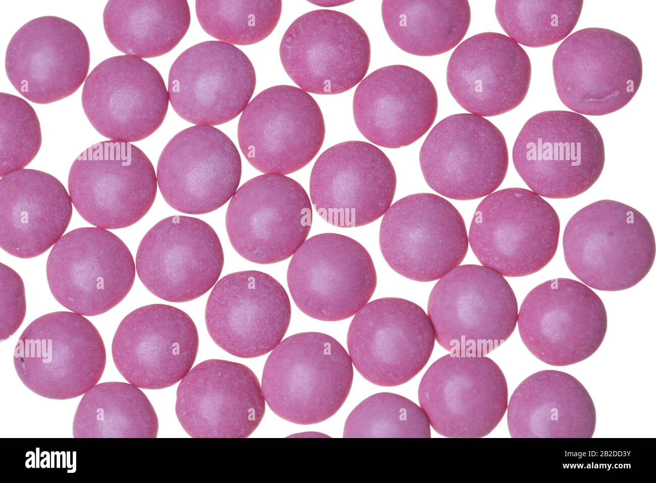 Candy coated chocolate pink hi-res stock photography and images - Alamy