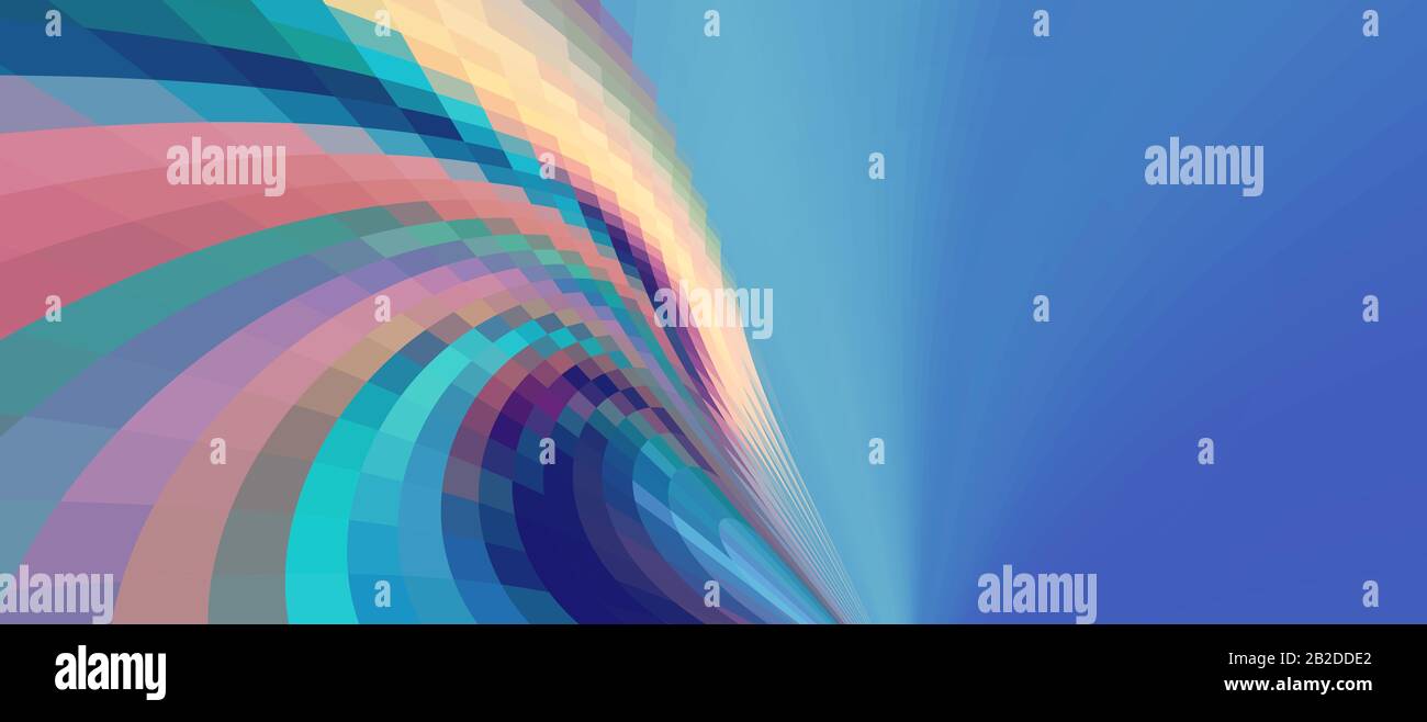abstract multi-color fresh background screensaver for news information ...