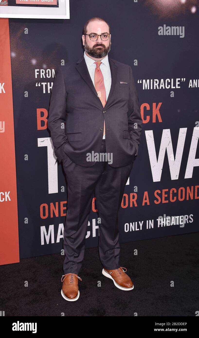 LOS ANGELES, CA - MARCH 01: Jeremy Radin attends the premiere of Warner ...