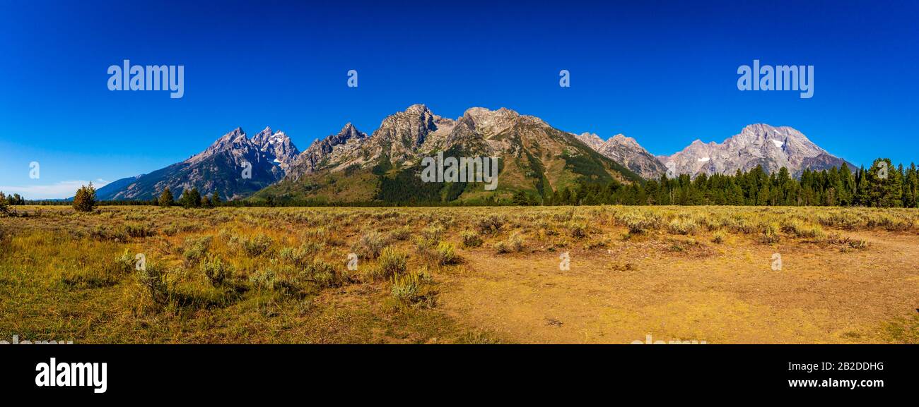 Grand teton national park turnout hi-res stock photography and images ...