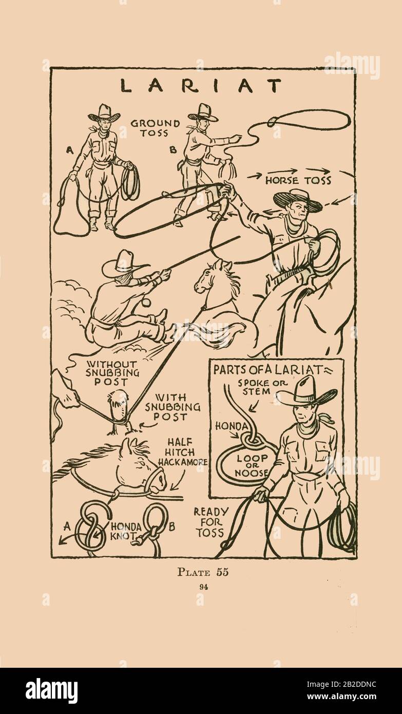 Cowboy lariat hi-res stock photography and images - Alamy