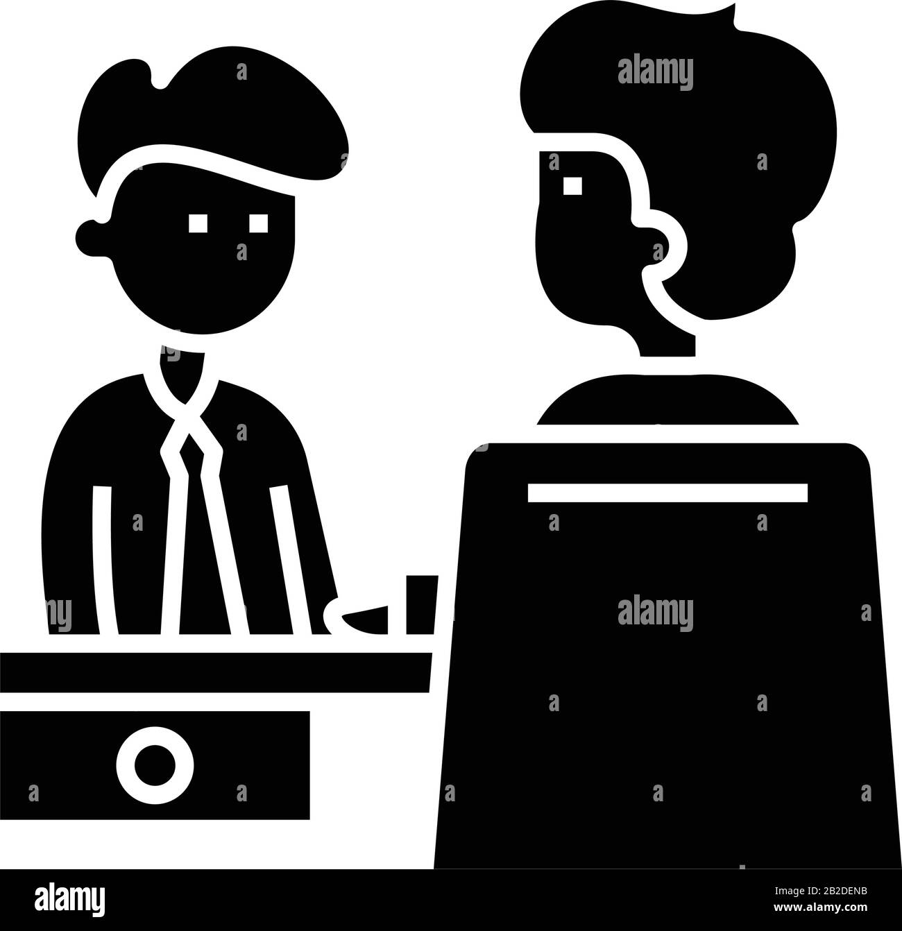 Interview Clipart Black And White