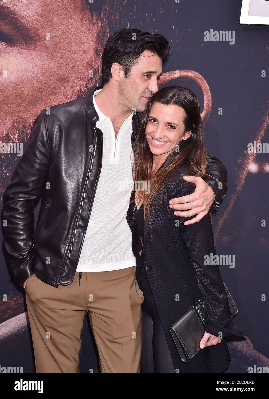 LOS ANGELES, CA - MARCH 01: Gilles Marini and Carole Marini attend the ...