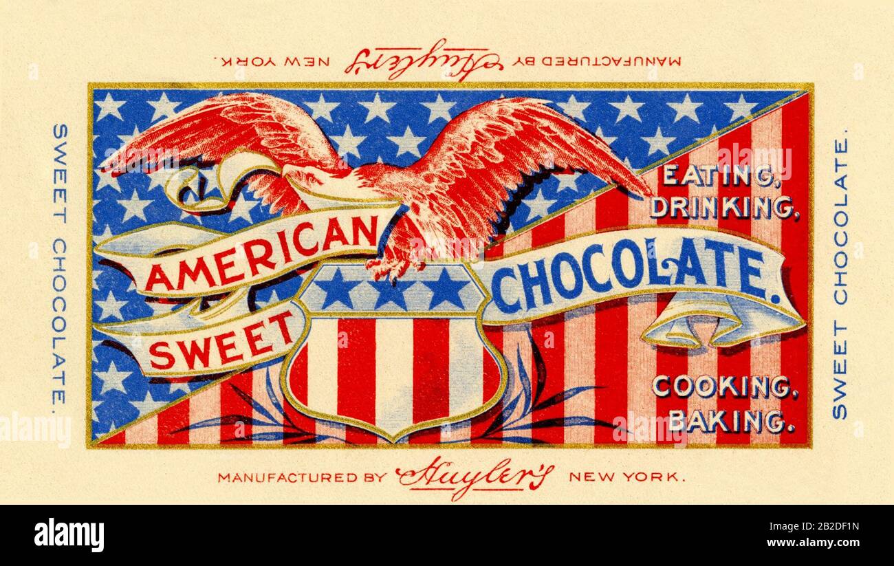 American Sweet Chocolate Stock Photo - Alamy
