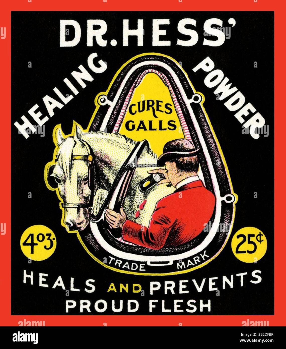 Dr. Hess' Healing Powder Stock Photo - Alamy
