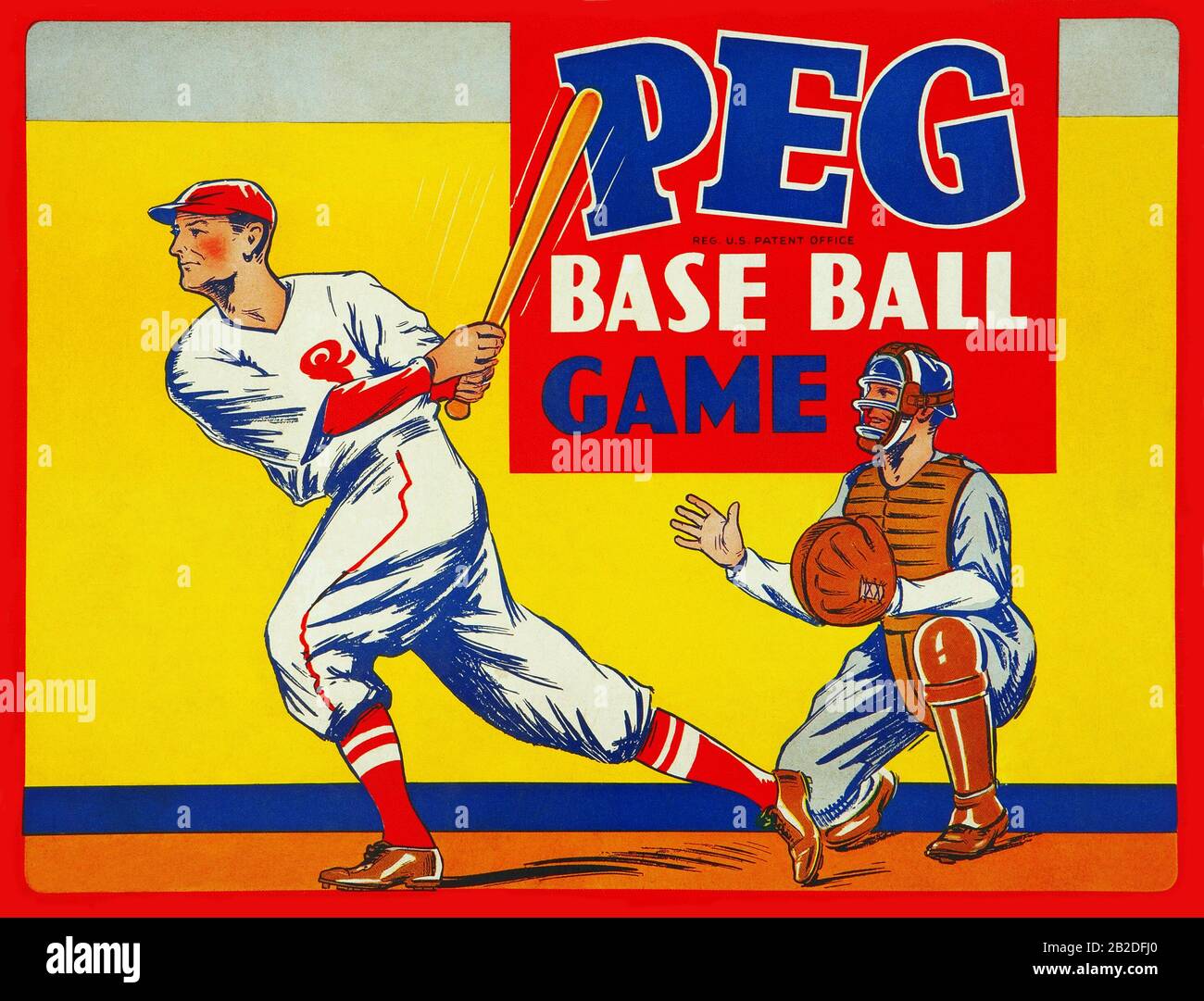 Baseball batter catcher hi-res stock photography and images - Alamy